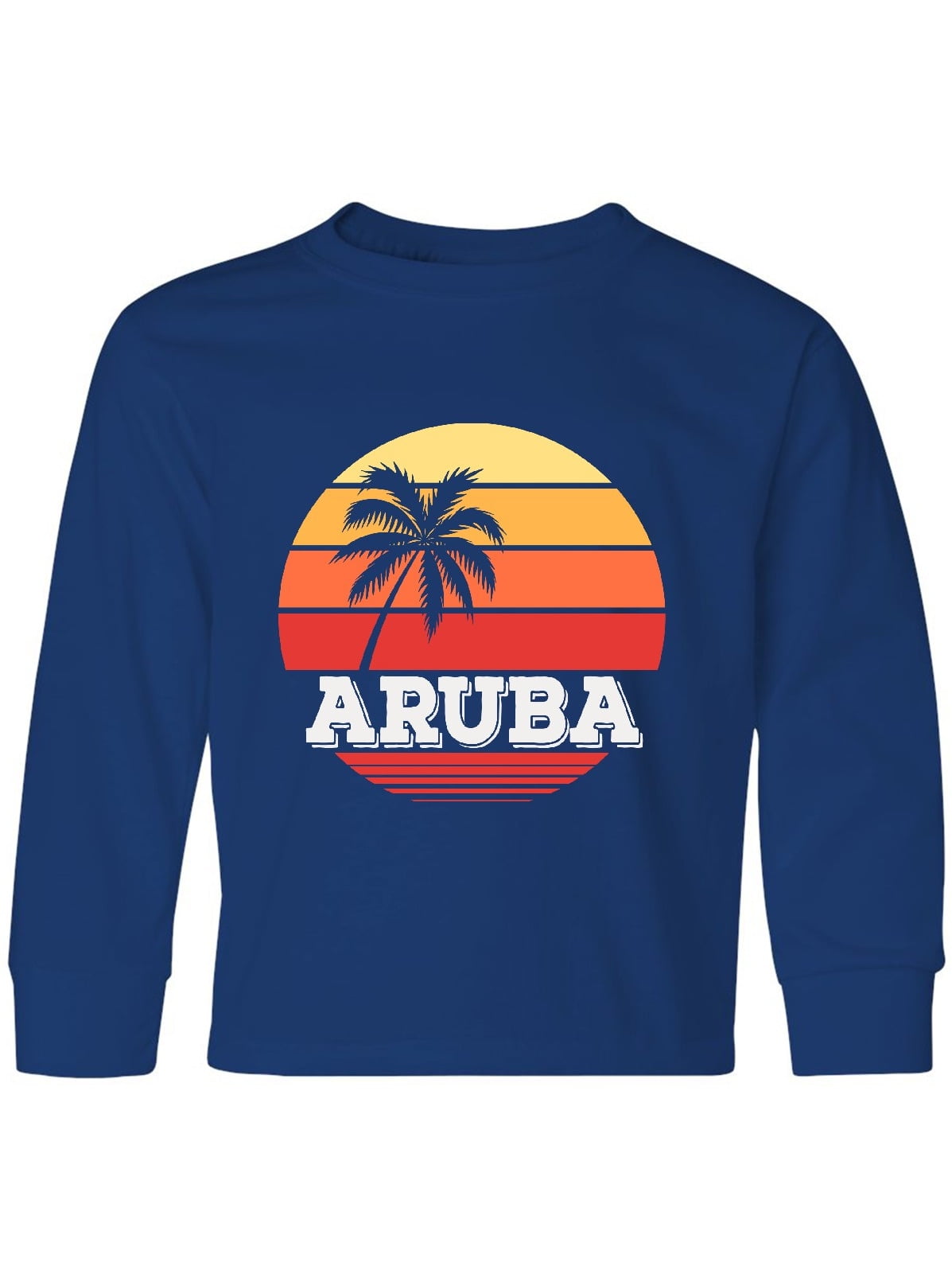 Inktastic Aruba Vacation Long Sleeve Youth T-Shirt - Walmart.com