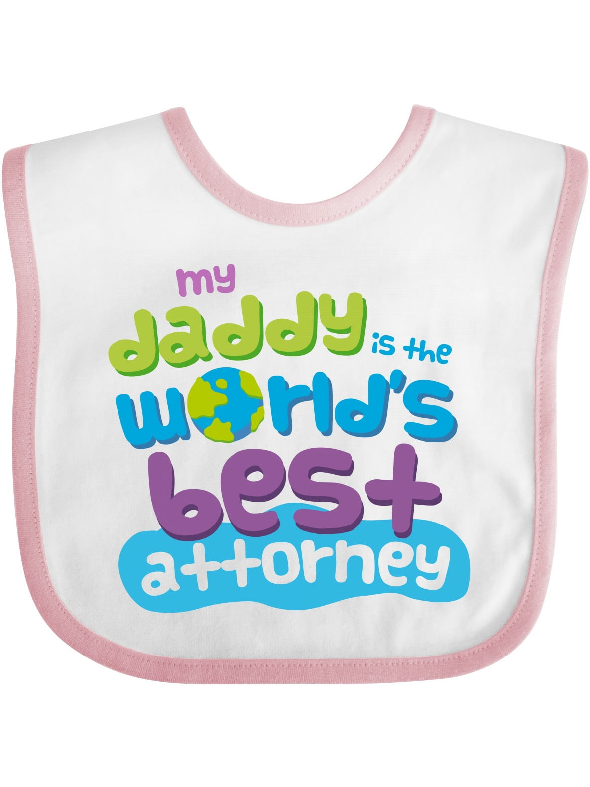 Inktastic Attorney Dad Lawyer Gift Boys or Girls Baby Bib - Walmart.com