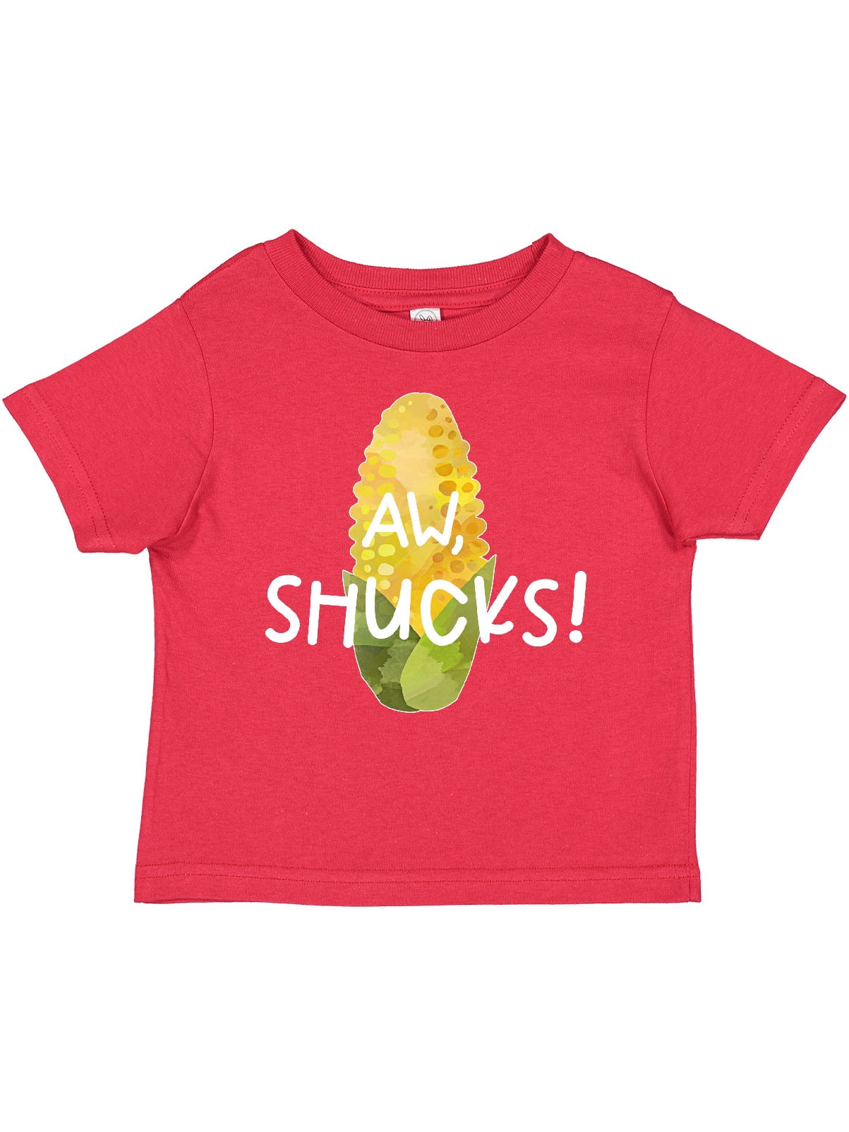Inktastic Aw, Shucks! Corn on the Cob Humor Boys or Girls Baby T-Shirt ...