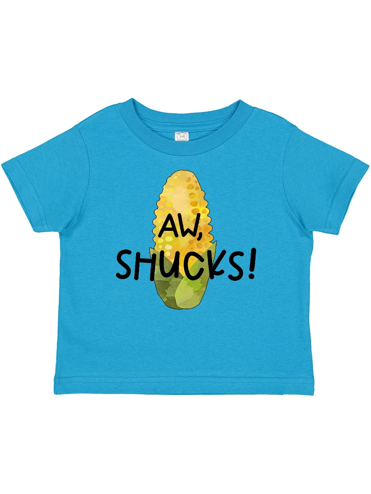 Inktastic Aw, Shucks! Corn on the Cob Humor Boys or Girls Baby T-Shirt ...