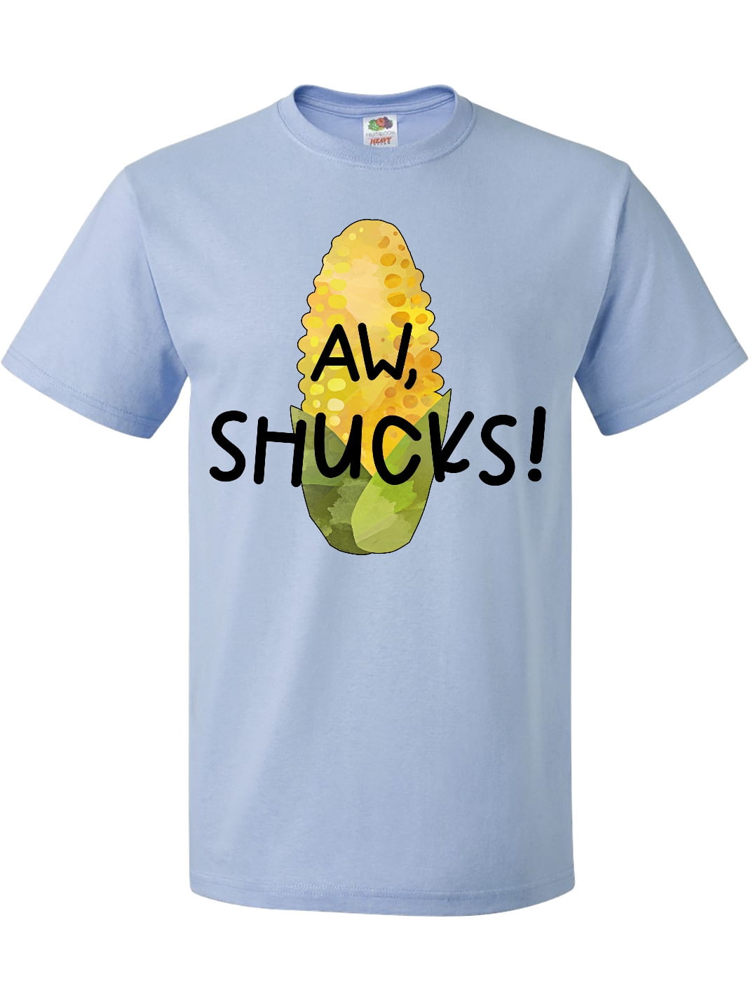 Inktastic Aw, Shucks! Corn on the Cob Humor T-Shirt - Walmart.com