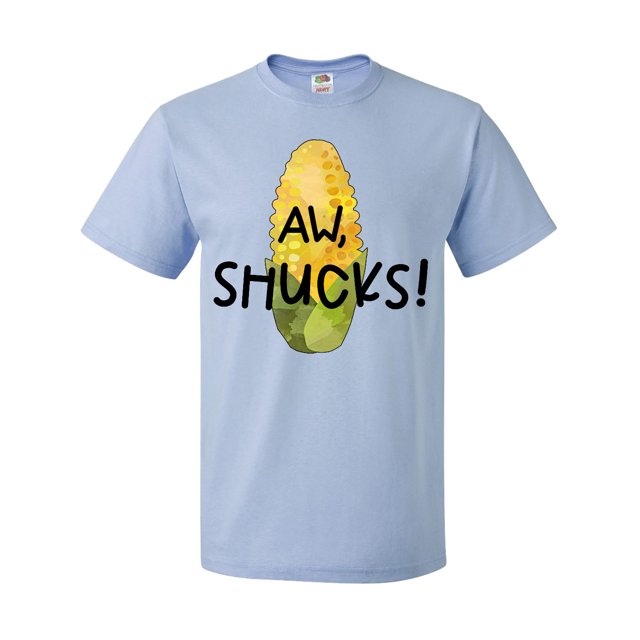 Inktastic Aw, Shucks! Corn on the Cob Humor T-Shirt - Walmart.com
