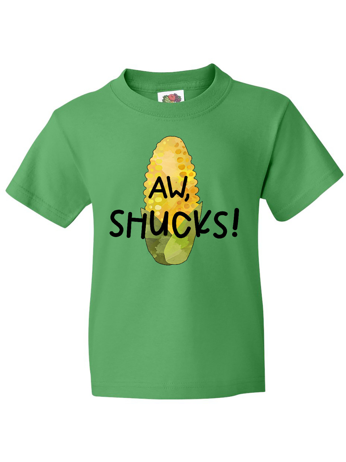 Inktastic Aw, Shucks! Corn on the Cob Humor Youth T-Shirt - Walmart.com