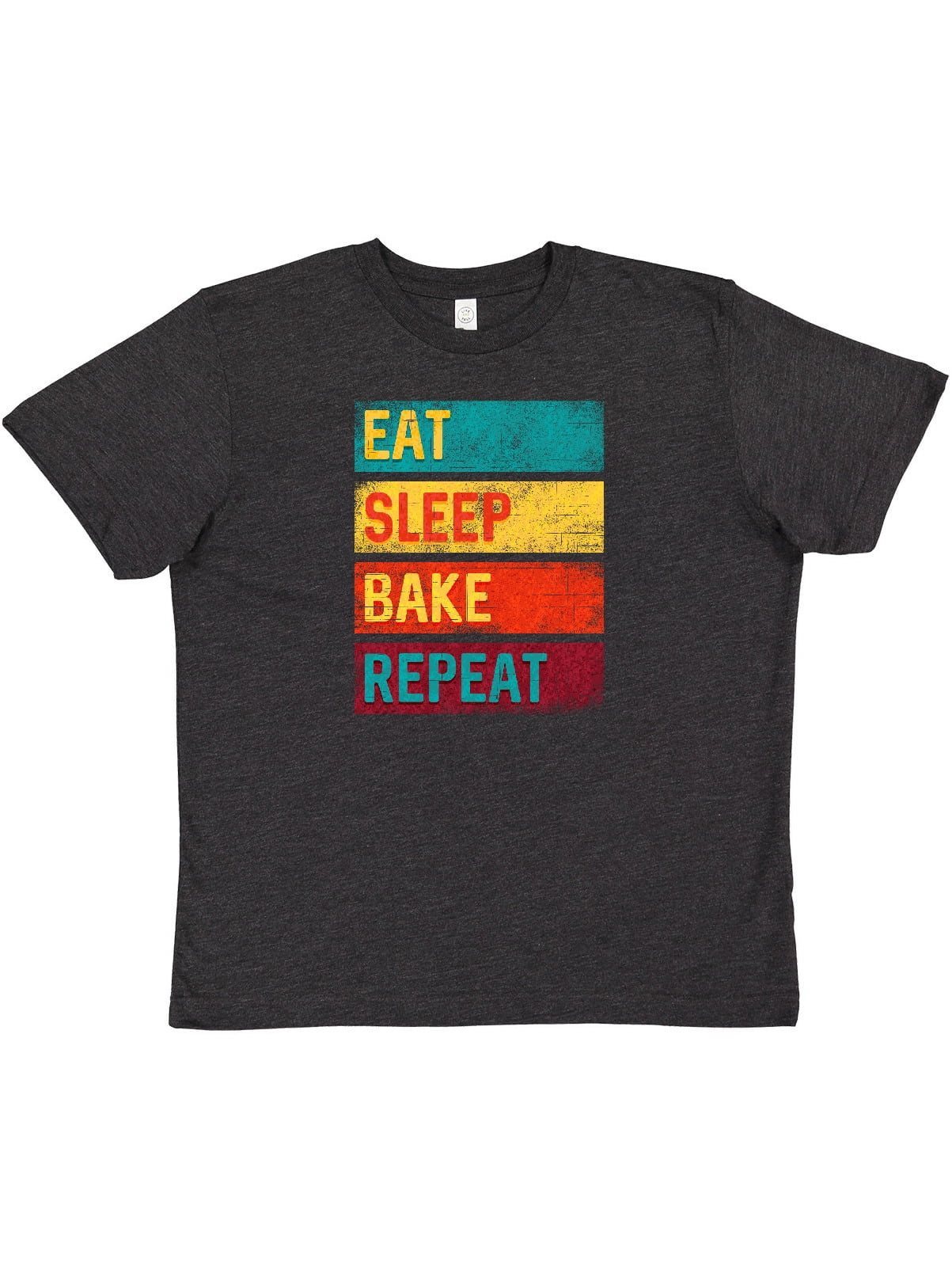 Inktastic Baking Gift Eat Sleep Bake Repeat Youth T-Shirt - Walmart.com