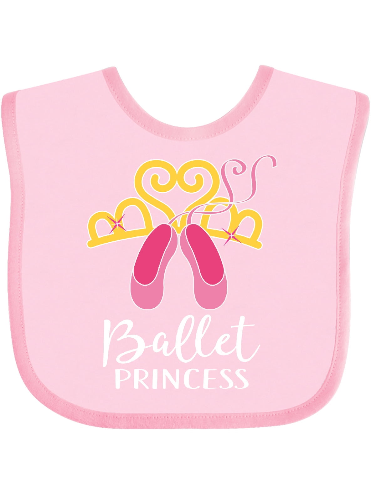 Inktastic Ballet Princess Dance Gift Cute Dancer Girls Baby Bib ...