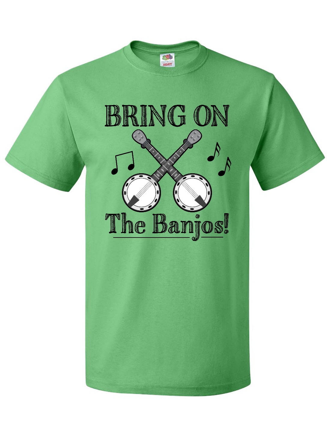 Inktastic Banjo Music Bluegrass T-Shirt - Walmart.com