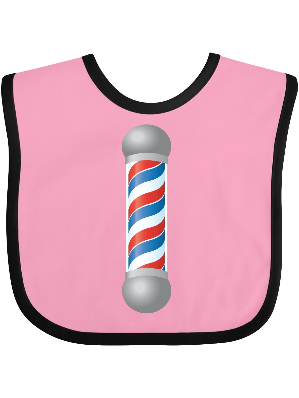 Inktastic Barber Barberpole Boys or Girls Baby Bib - Walmart.com