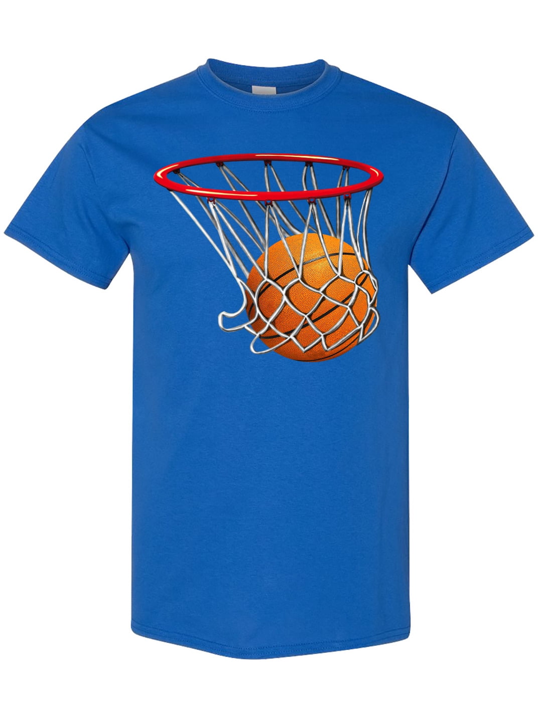 Inktastic Basketball Swish T-Shirt - Walmart.com