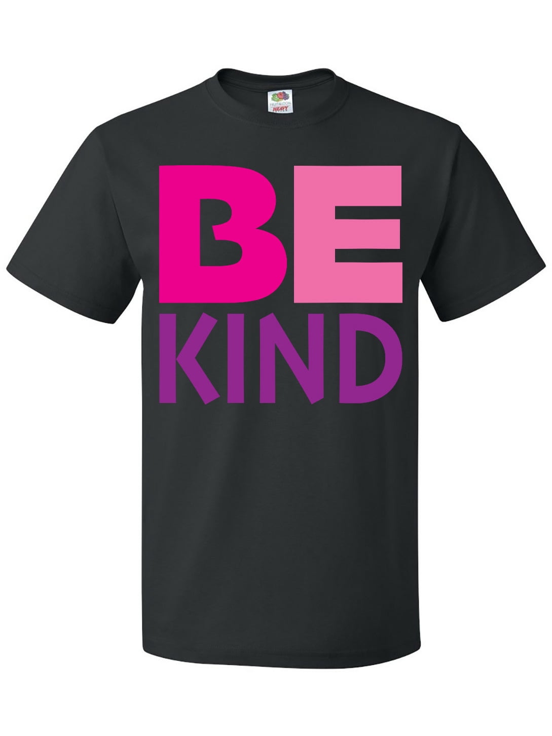 Inktastic Be Kind Logo in Pink and Purple T-Shirt - Walmart.com