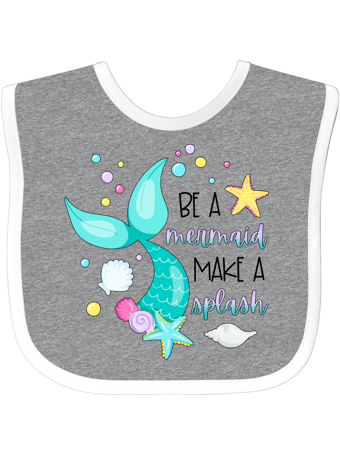 Inktastic Be a Mermaid Make a Splash Blue Mermaid Tail Boys or Girls ...