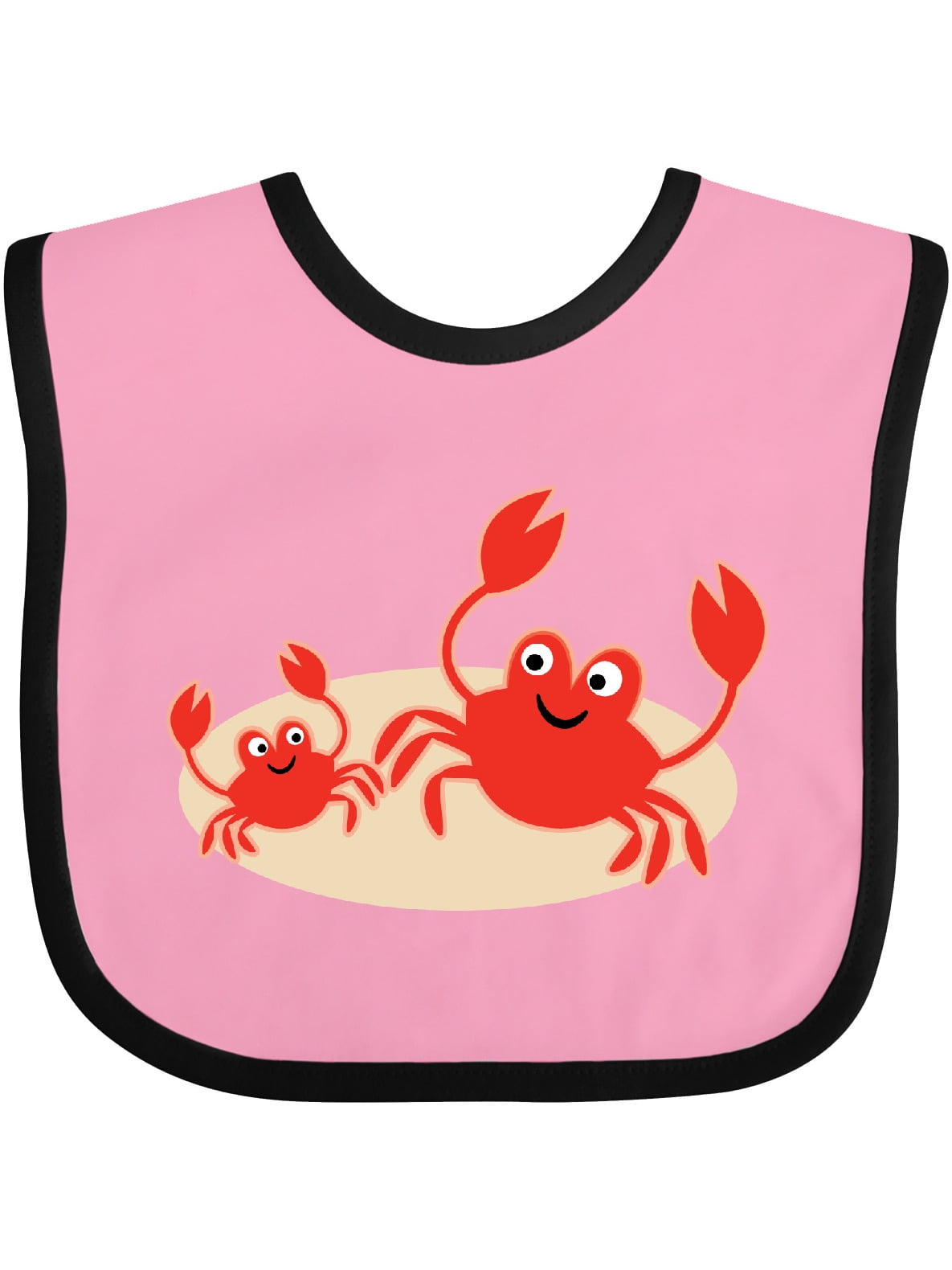 Inktastic Beach Crabs Cute Vacation Boys or Girls Baby Bib - Walmart.com
