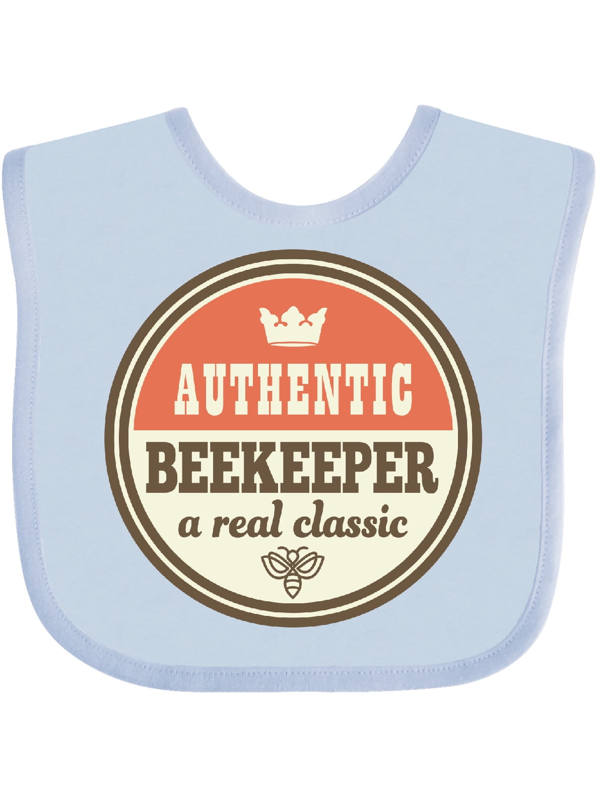 Inktastic Beekeeper Honey Bee Beekeeping Boys or Girls Baby Bib ...