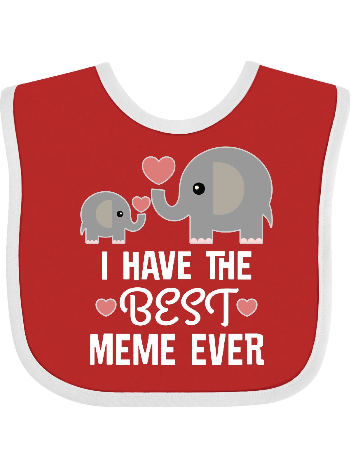 Inktastic Best Meme Ever Grandchild Boys or Girls Baby Bib - Walmart.com