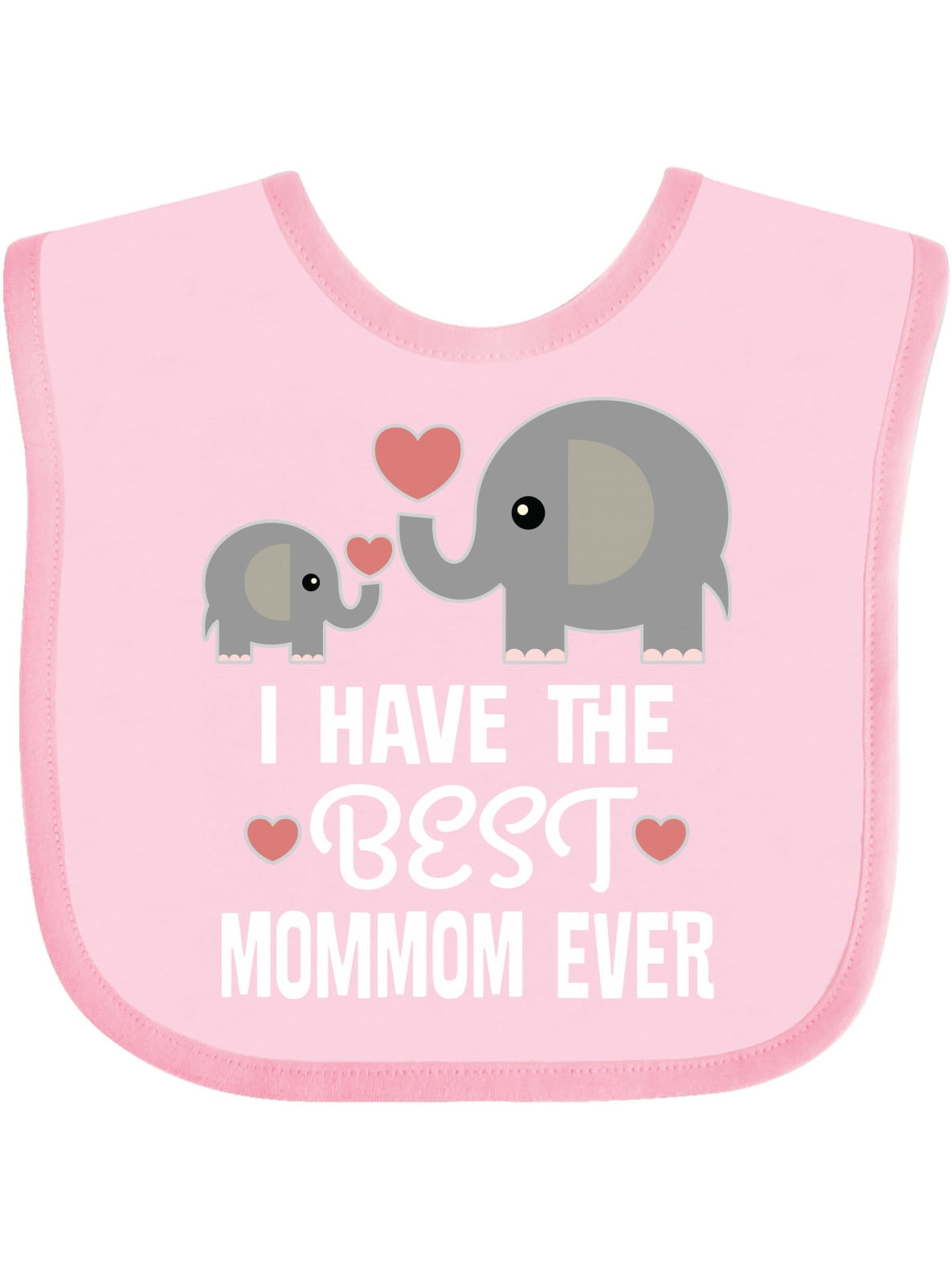 Inktastic Best Mommom Ever Grandchild Boys or Girls Baby Bib - Walmart.com