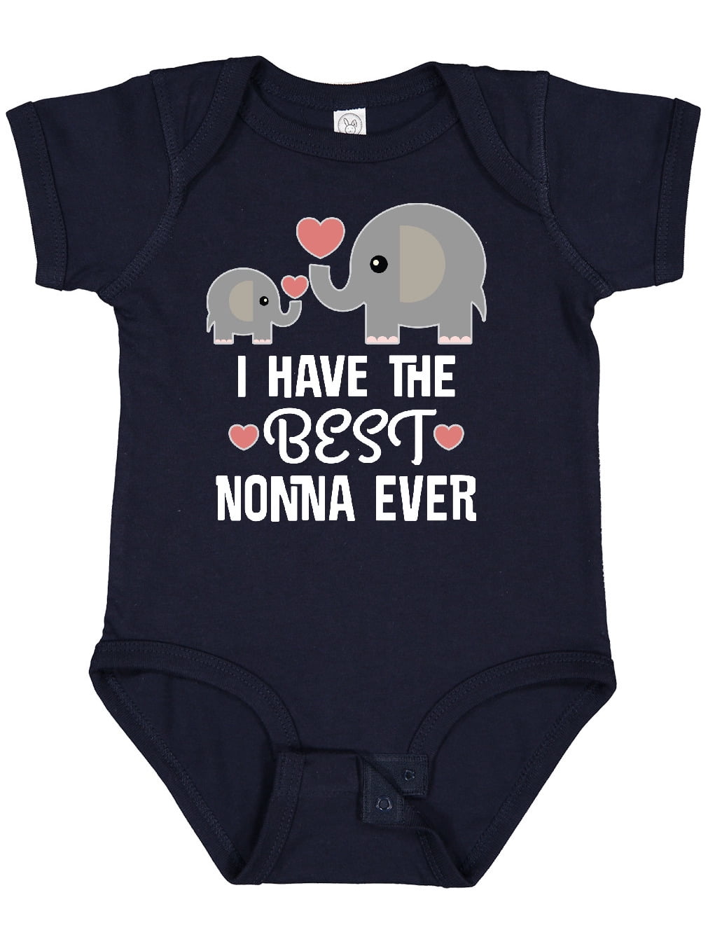 Inktastic Best Nonna Ever Grandchild Boys or Girls Baby Bodysuit - Walmart.com
