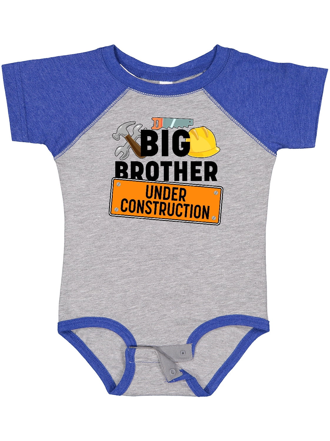 Inktastic Big Brother Under Construction Boys Baby Bodysuit - Walmart.com