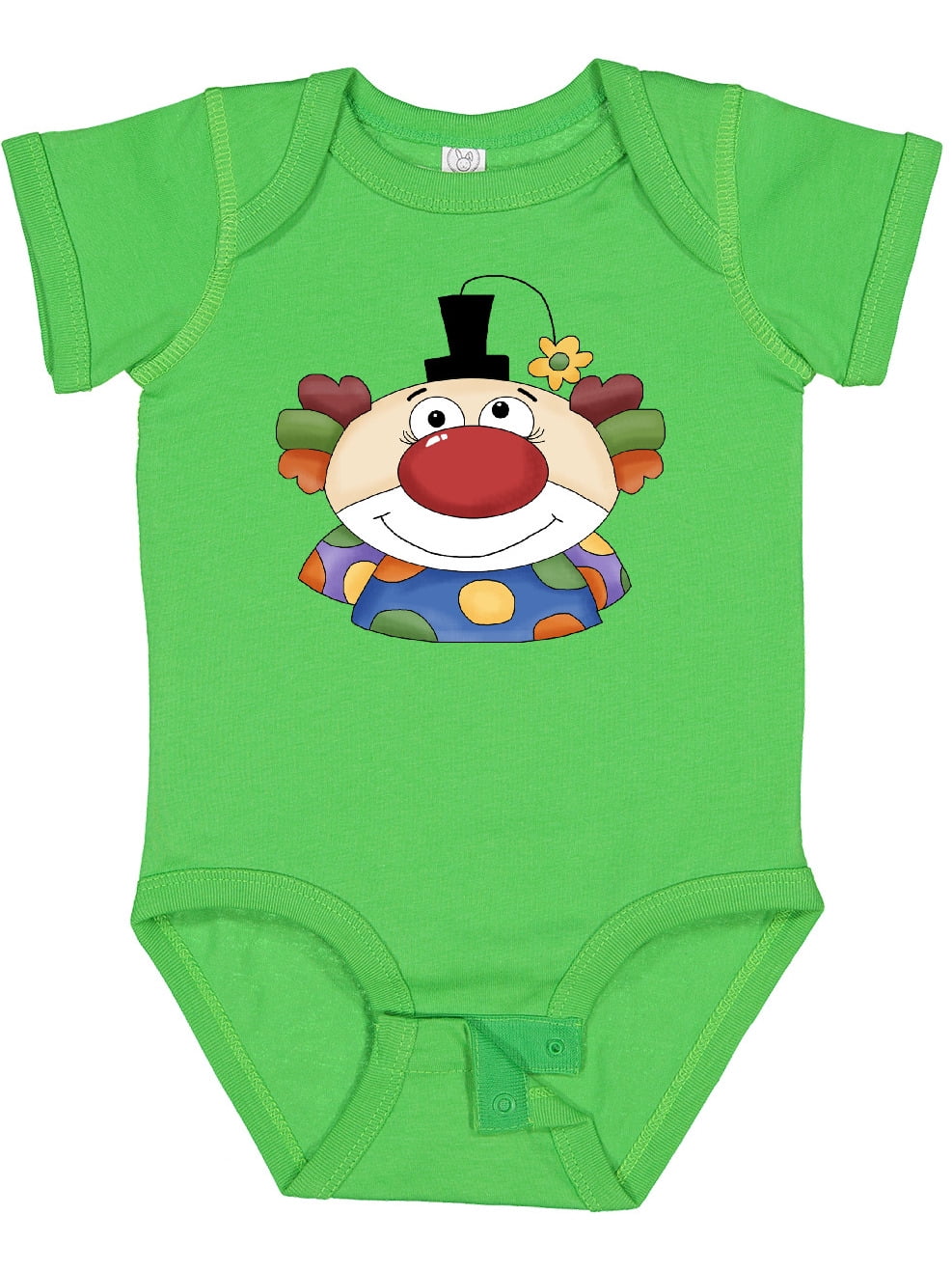 Inktastic Big Clown Face Boys or Girls Baby Bodysuit - Walmart.com