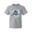 Bold Big Sister Colorful Sibling Reveal Announcement T-Shirt for Baby and Toddler Youth Girls ...