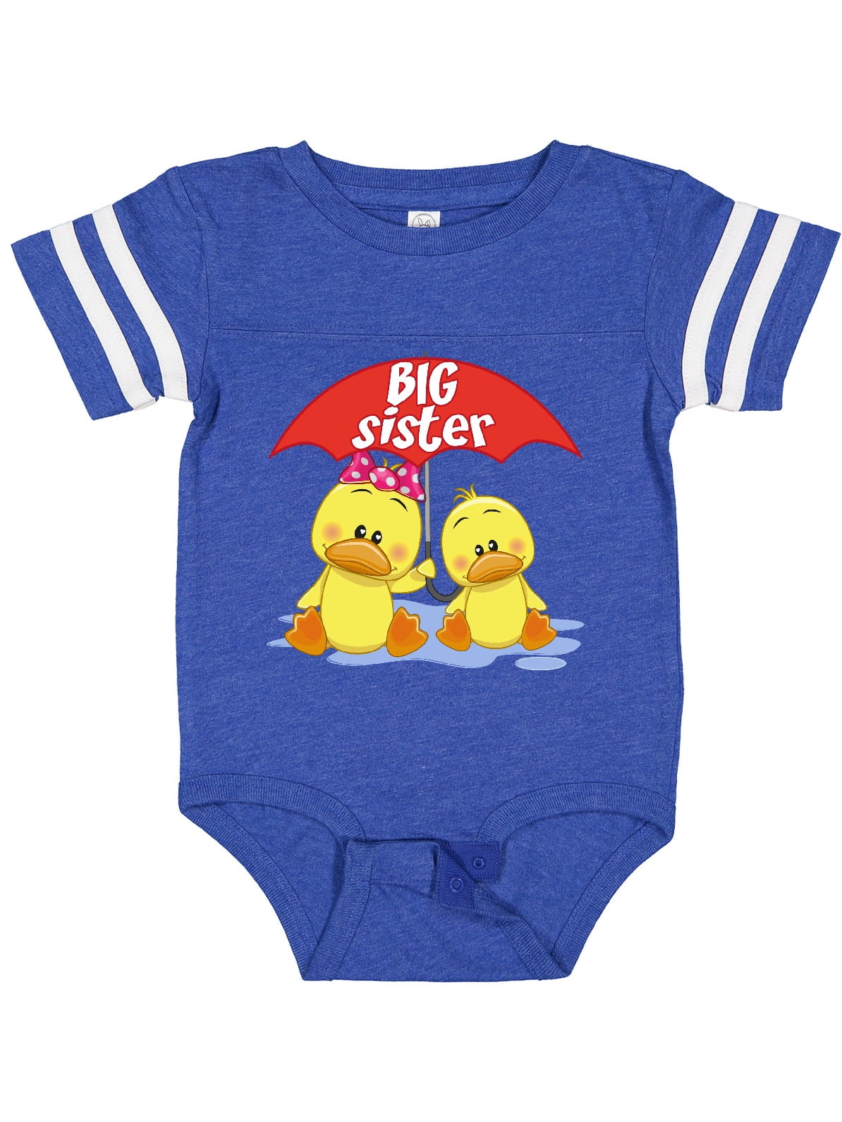 Inktastic Big Sister Duck Girls Baby Bodysuit - Walmart.com