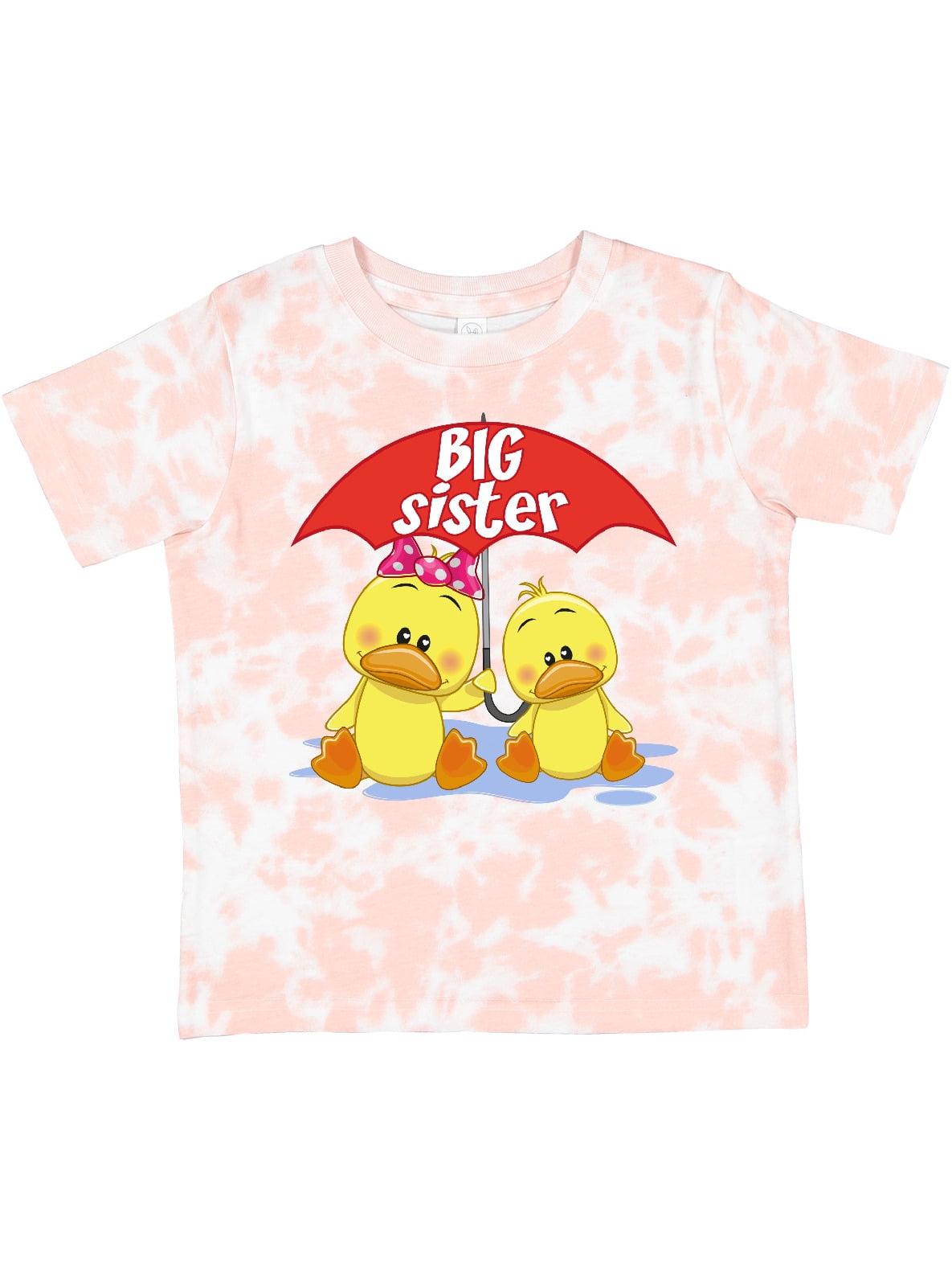 Inktastic Big Sister Duck Girls Toddler T-Shirt - Walmart.com