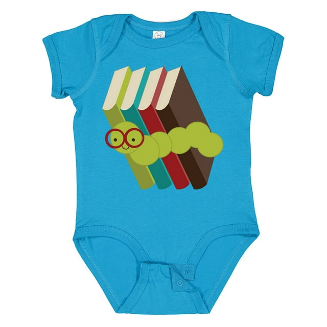 Inktastic Bookworm Books Reading Boys or Girls Baby Bodysuit - Walmart.com