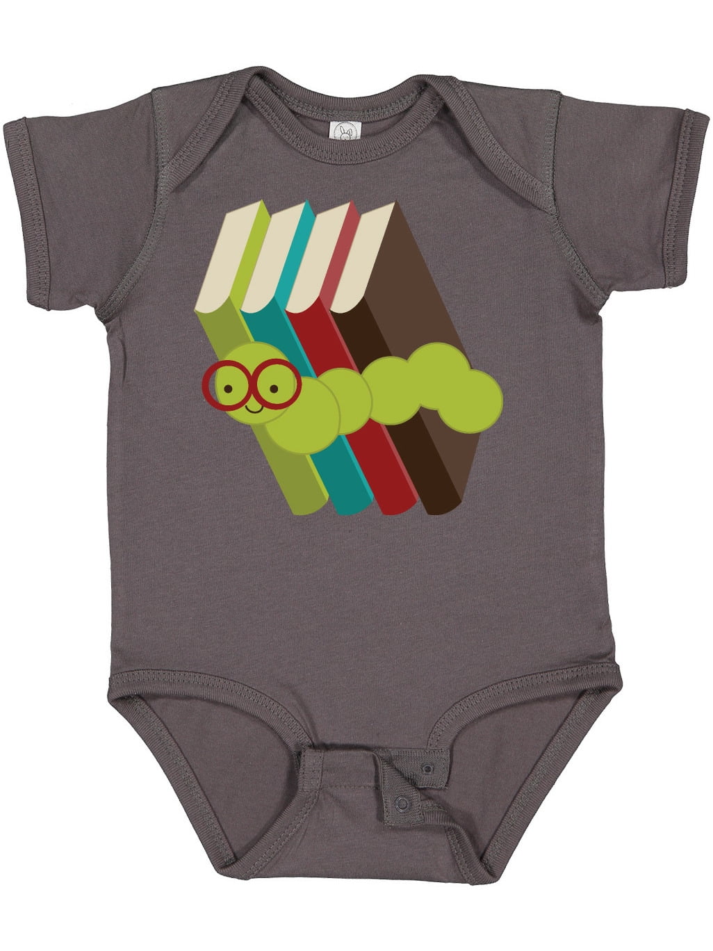 Inktastic Bookworm Books Reading Boys or Girls Baby Bodysuit - Walmart.com