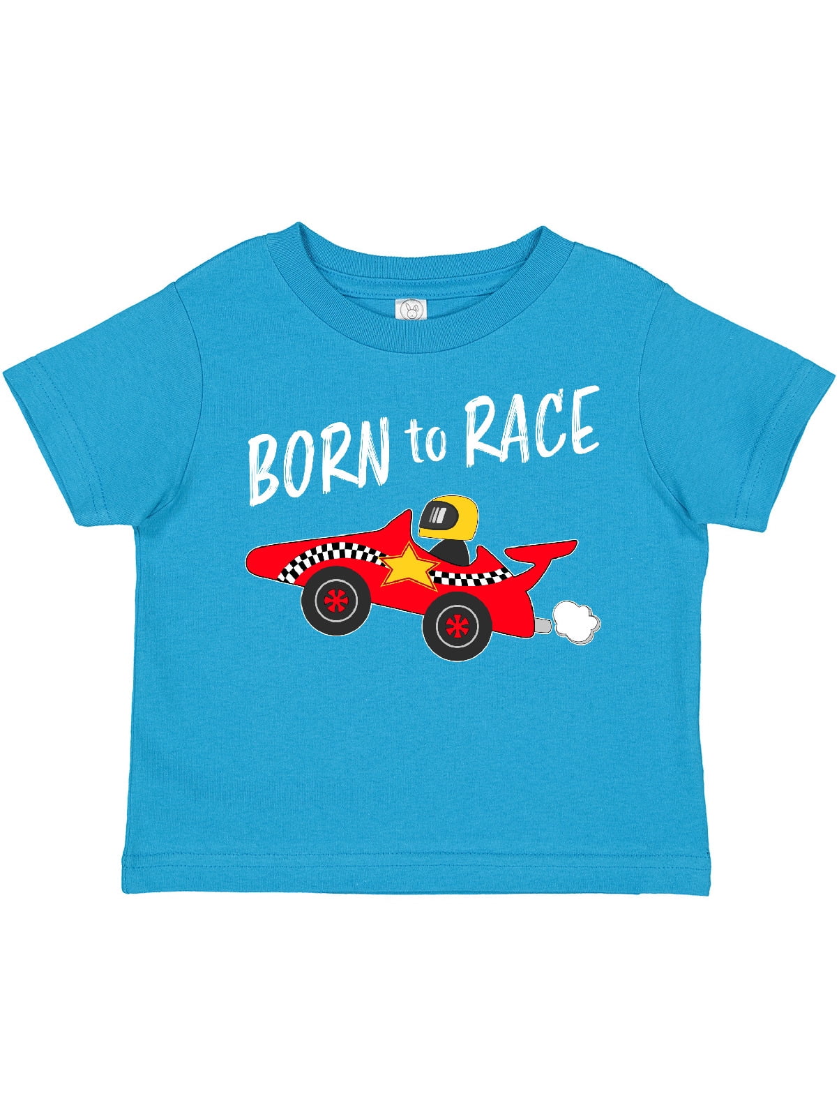 Inktastic Born to Race- Red Race Car Boys or Girls Toddler T-Shirt ...
