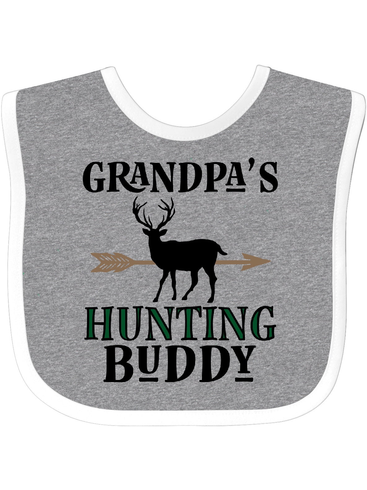 Inktastic Bow Hunter Grandpa Hunting Buddy Boys Baby Bib - Walmart.com