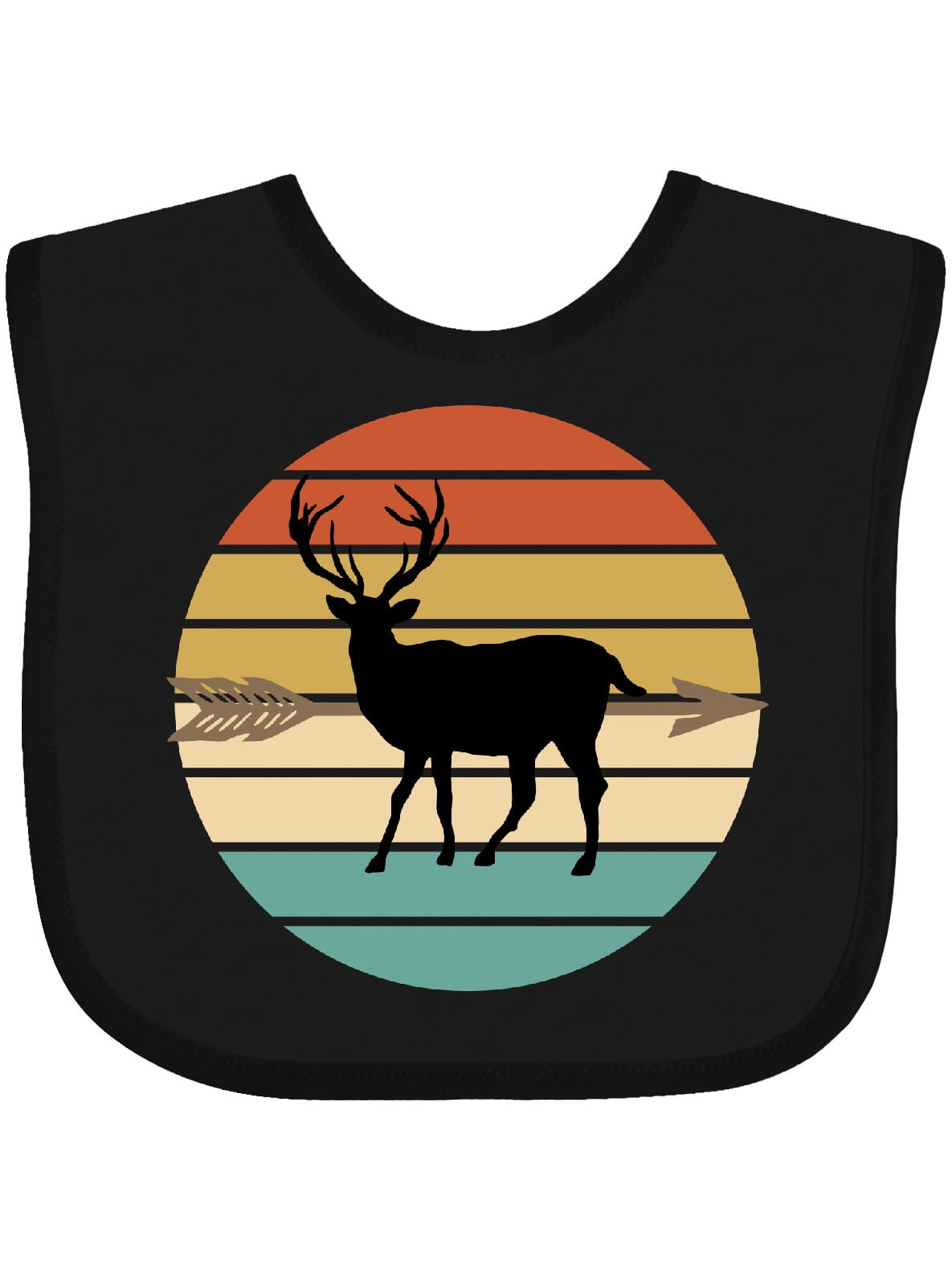Inktastic Bowhunting Archery Deer Retro Sunset Gift Baby Boy or Baby ...
