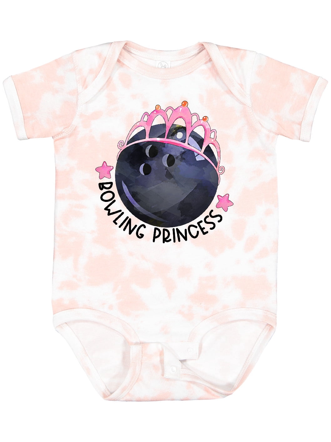 Inktastic Bowling Princess Tiara Girls Baby Bodysuit - Walmart.com