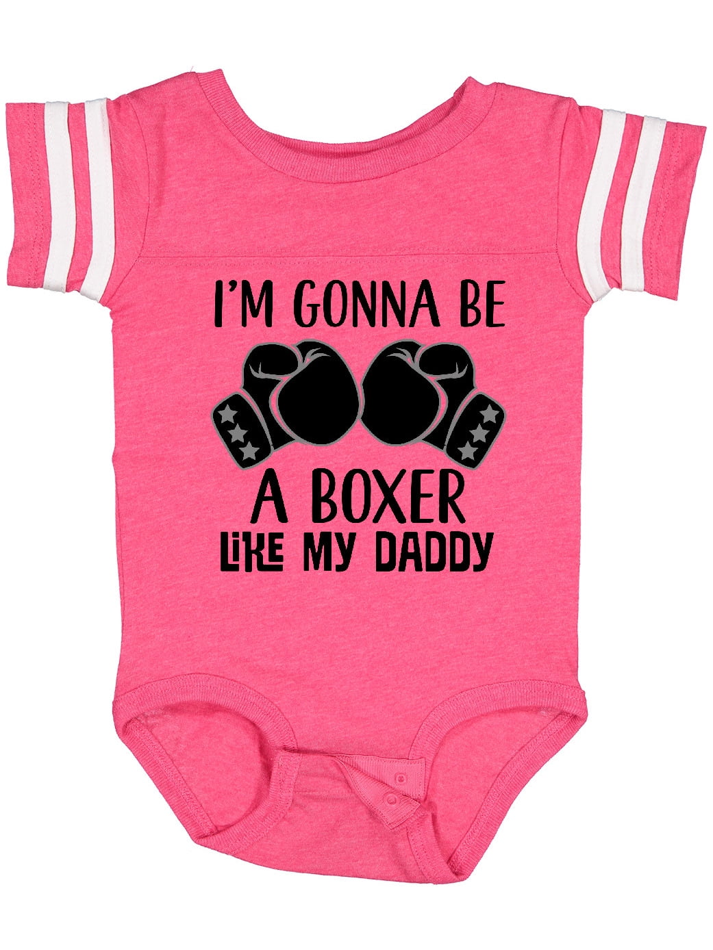 Inktastic Boxer Like Daddy Boxing Boys or Girls Baby Bodysuit - Walmart.com