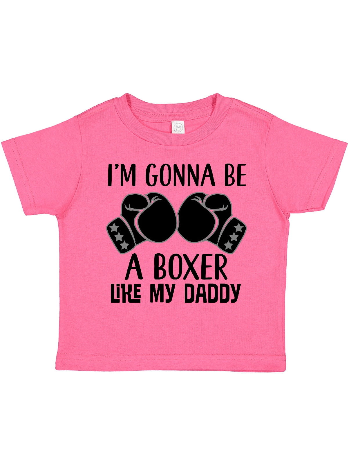 Inktastic Boxer Like Daddy Boxing Boys or Girls Toddler T-Shirt ...
