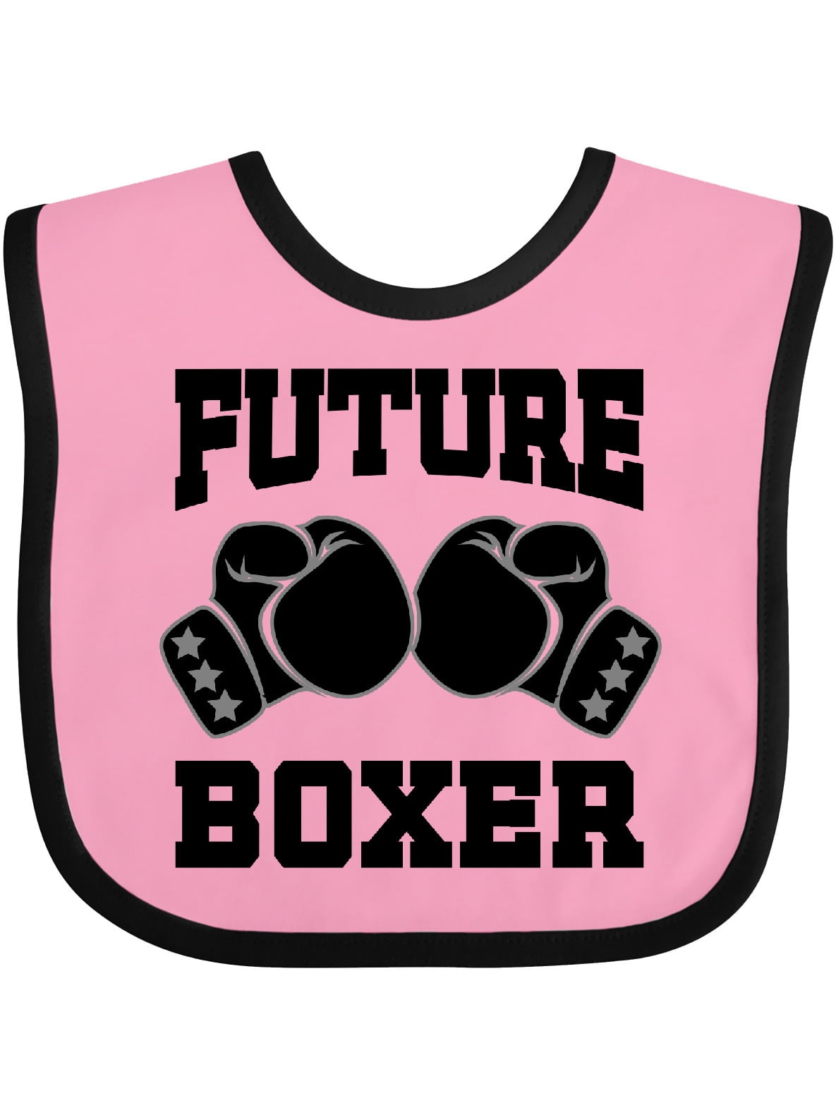 Inktastic Boxing Future Boxer Boys or Girls Baby Bib - Walmart.com