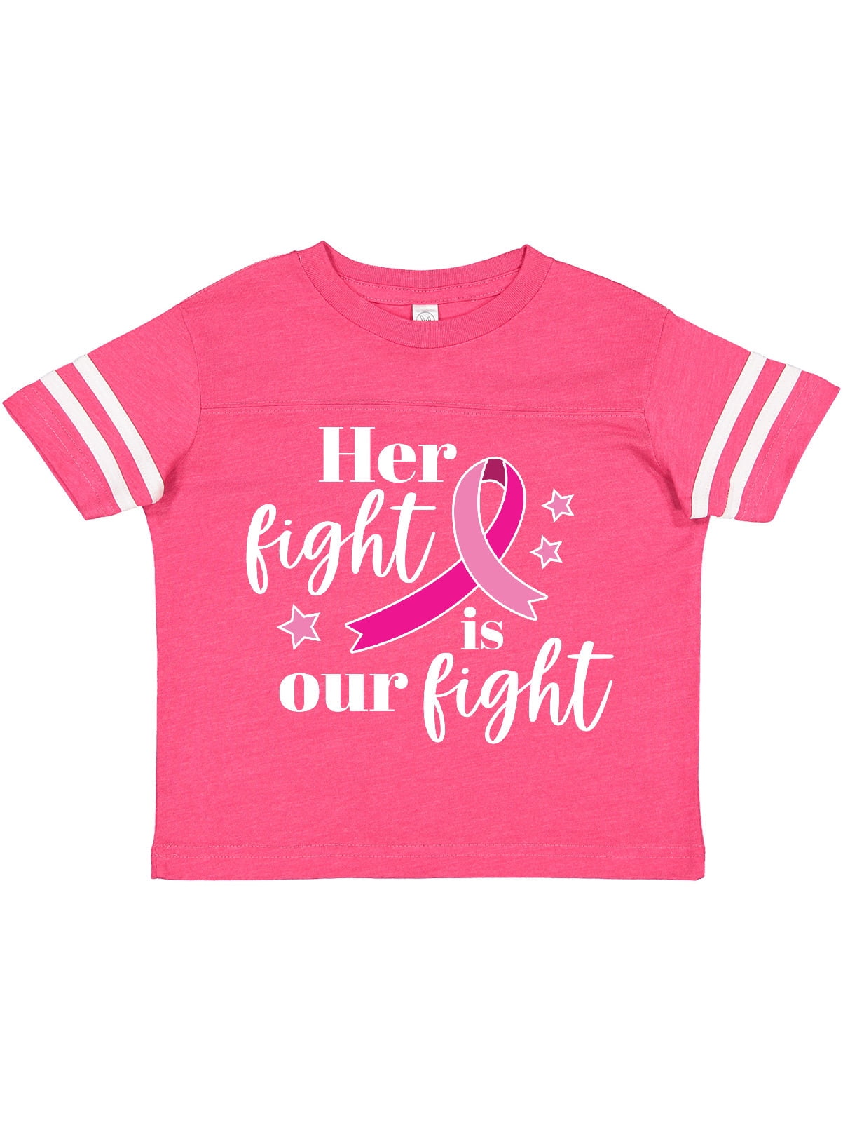 Inktastic Breast Cancer Awareness Her Fight is our fight Boys or Girls ...