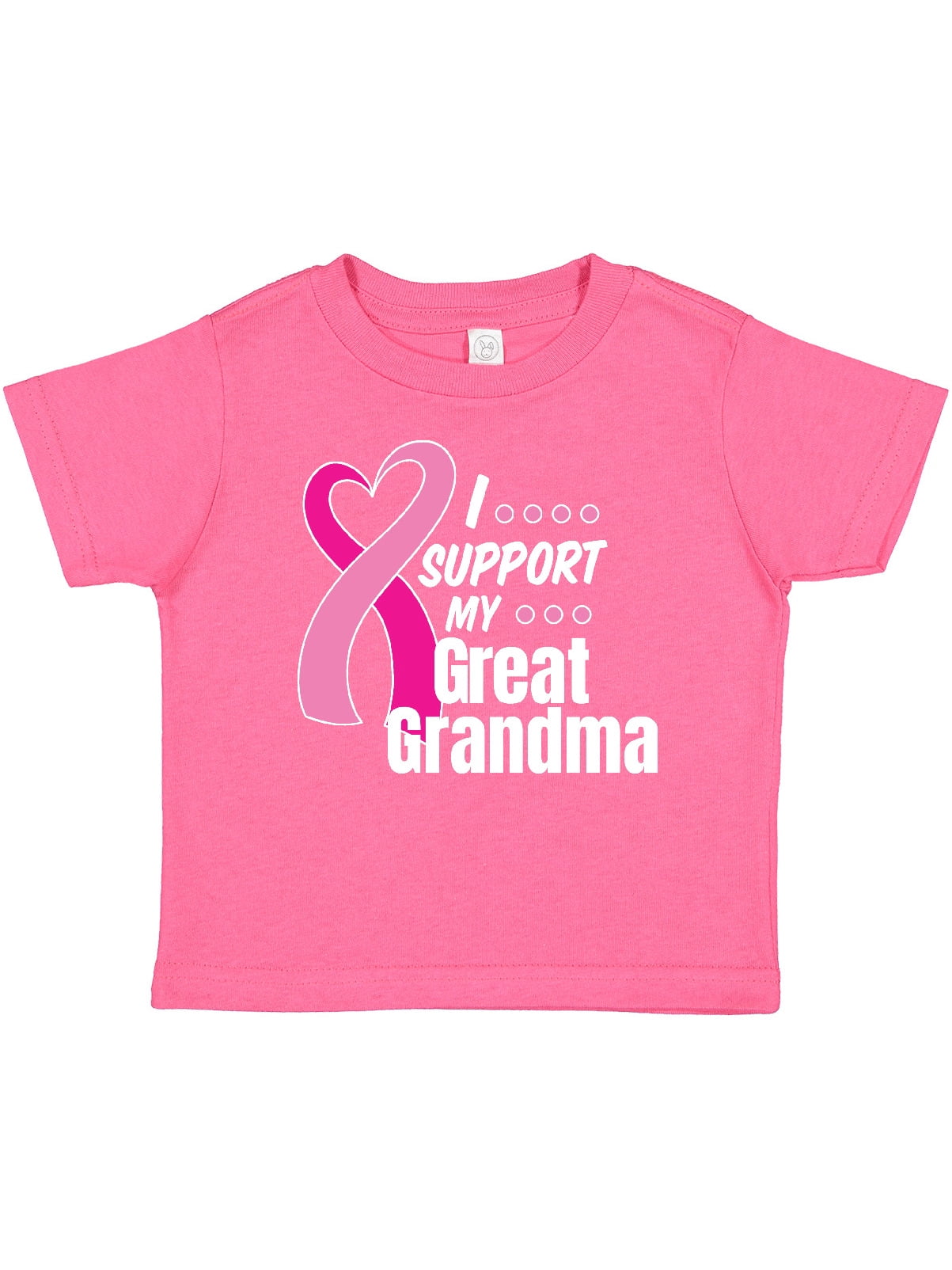 Inktastic Breast Cancer Awareness I Support My Great Grandma Boys or ...