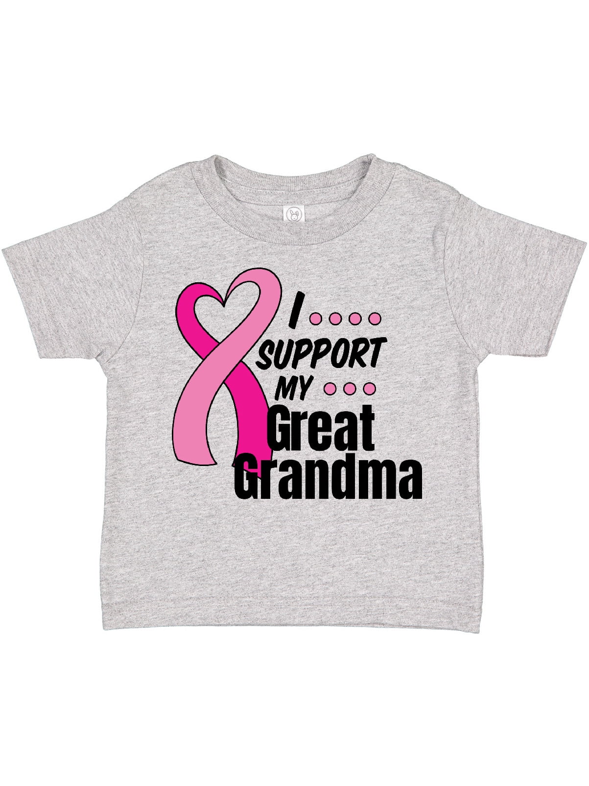 Inktastic Breast Cancer Awareness I Support My Great Grandma Boys or ...