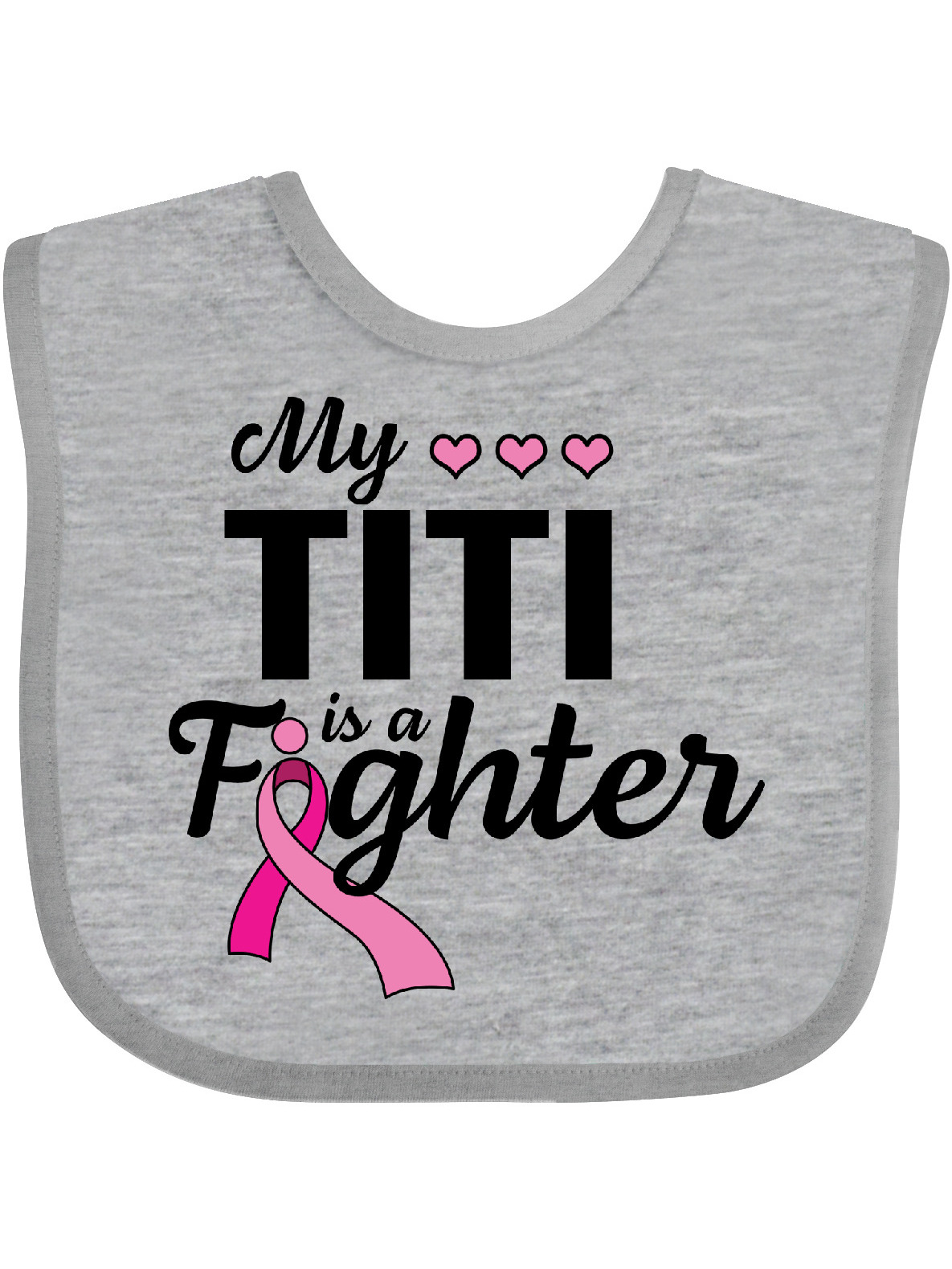 Inktastic Breast Cancer Awareness My Titi is a Fighter Boys or Girls ...