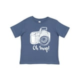Inktastic Camera Oh Snap Boys or Girls Toddler T-Shirt - Walmart.com