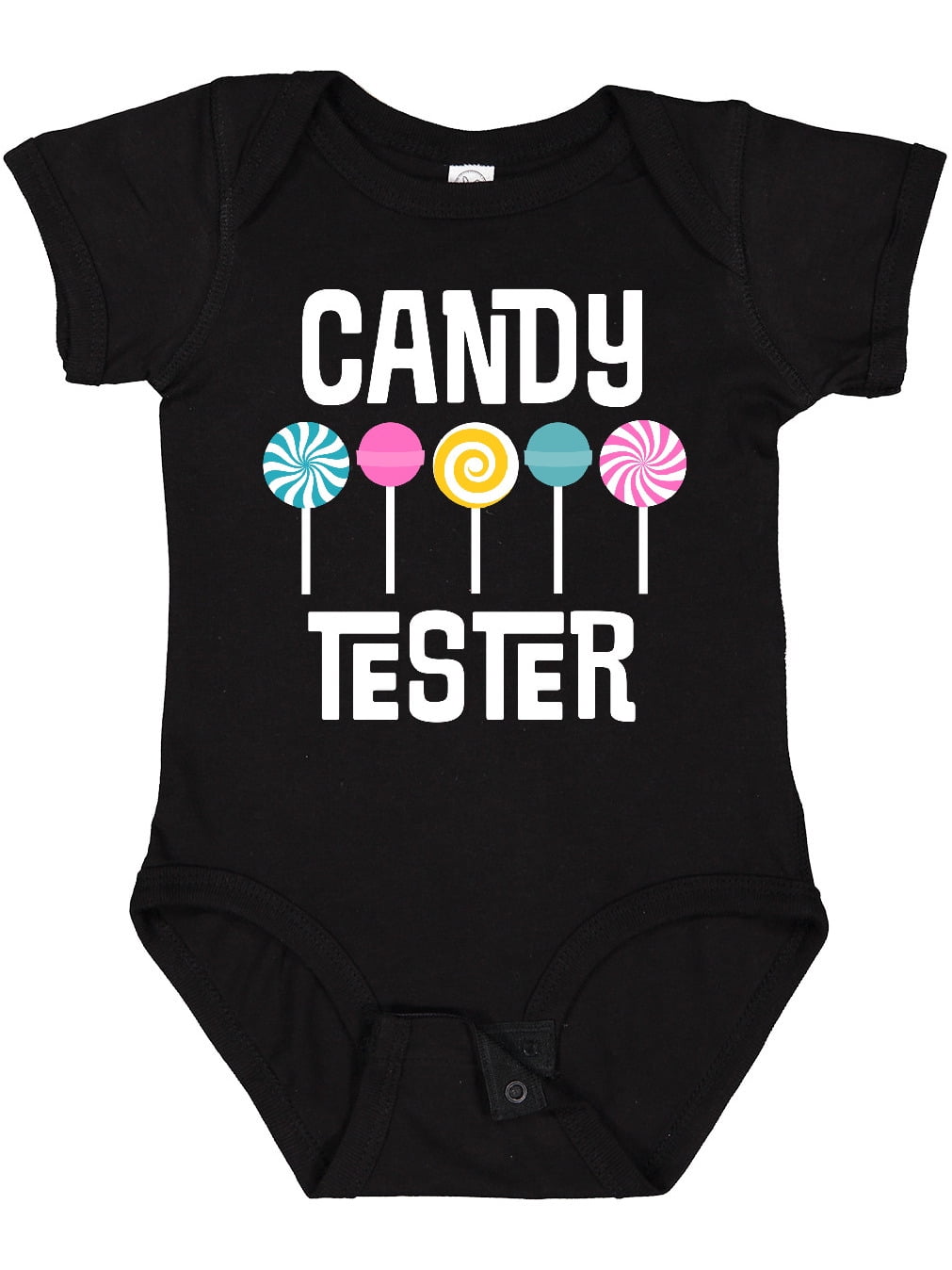 Inktastic Candy Tester Cute Sweets Boys or Girls Baby Bodysuit ...