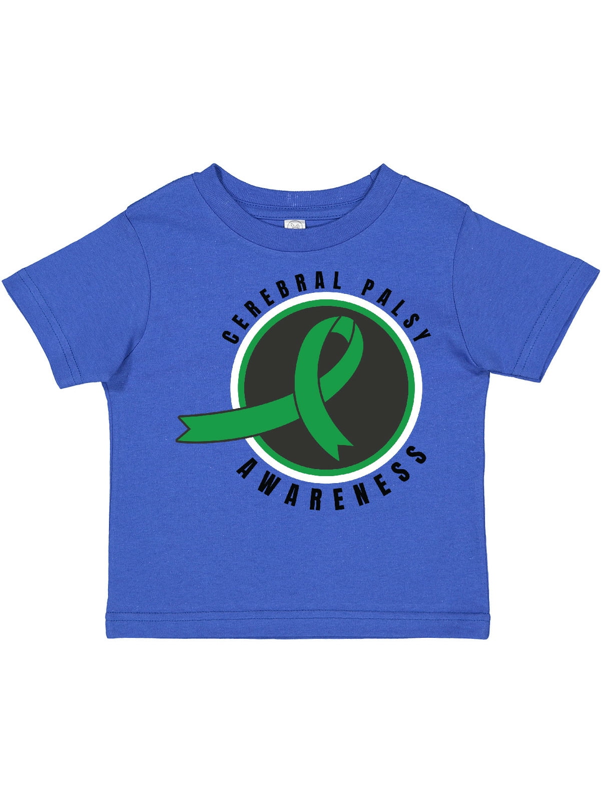 Inktastic Cerebral Palsy Awareness Green Ribbon Badge Boys or Girls Toddler T-Shirt - Walmart.com