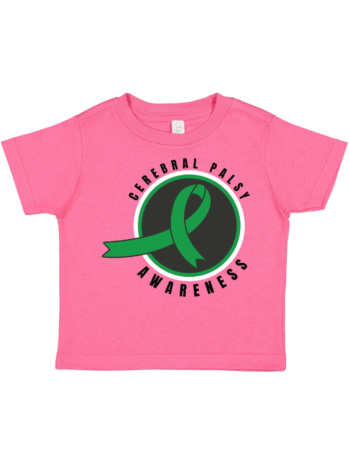 Inktastic Cerebral Palsy Awareness Green Ribbon Badge Boys or Girls Toddler T-Shirt - Walmart.com