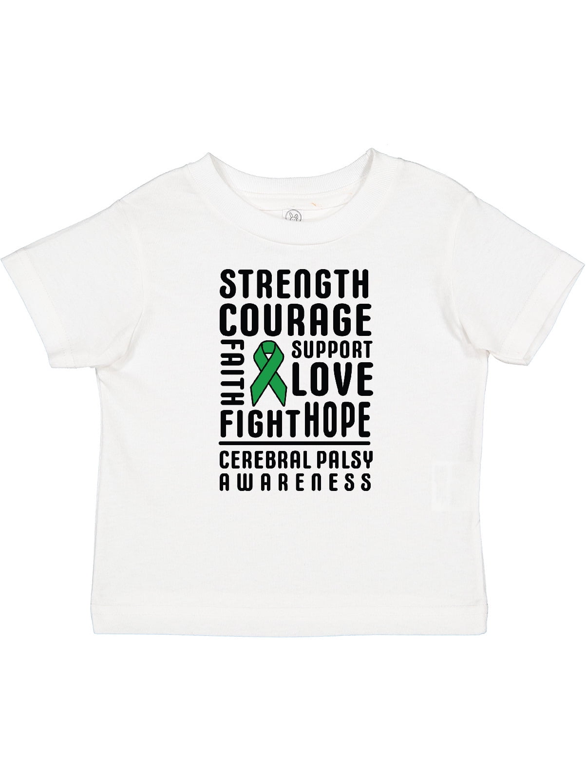 Inktastic Cerebral Palsy Awareness Strength Support and Courage Boys or Girls Baby T-Shirt ...