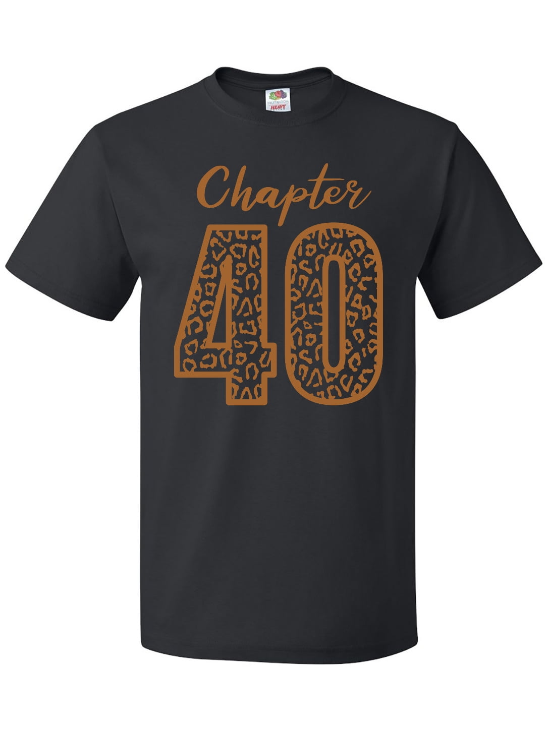 Inktastic Chapter 40 Fortieth Birthday Leopard Print T-Shirt - Walmart.com