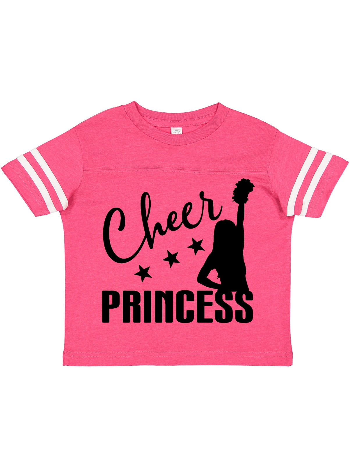 Inktastic Cheer Princess Cheerleading Girls Toddler T-Shirt - Walmart.com