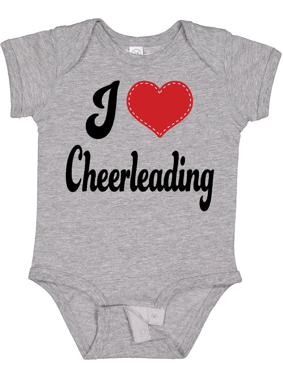 Inktastic Cheerleader I Love Cheerleading Girls Baby Bodysuit - Walmart.com