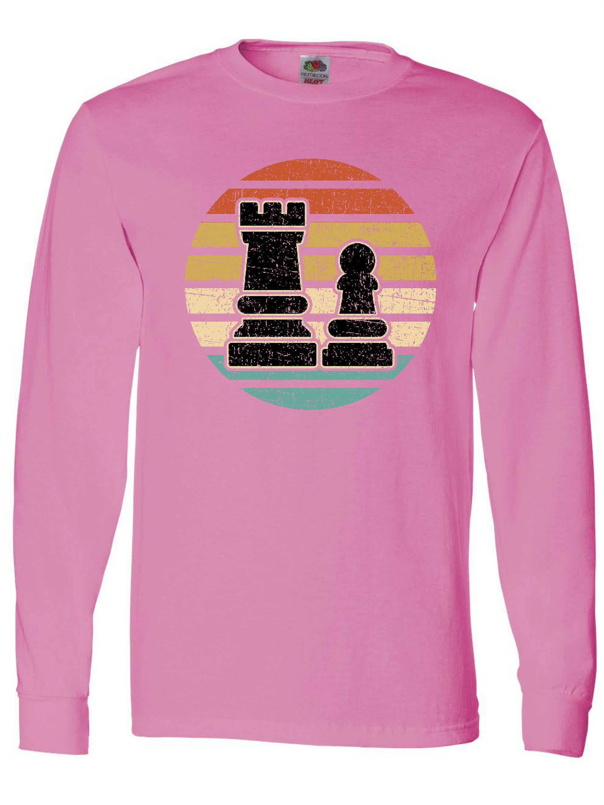 Inktastic Chess Player Retro Sunset Long Sleeve T-Shirt - Walmart.com