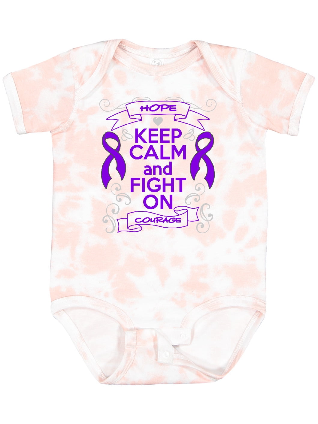 Inktastic Chiari Malformation Keep Calm Fight on Boys or Girls Baby ...