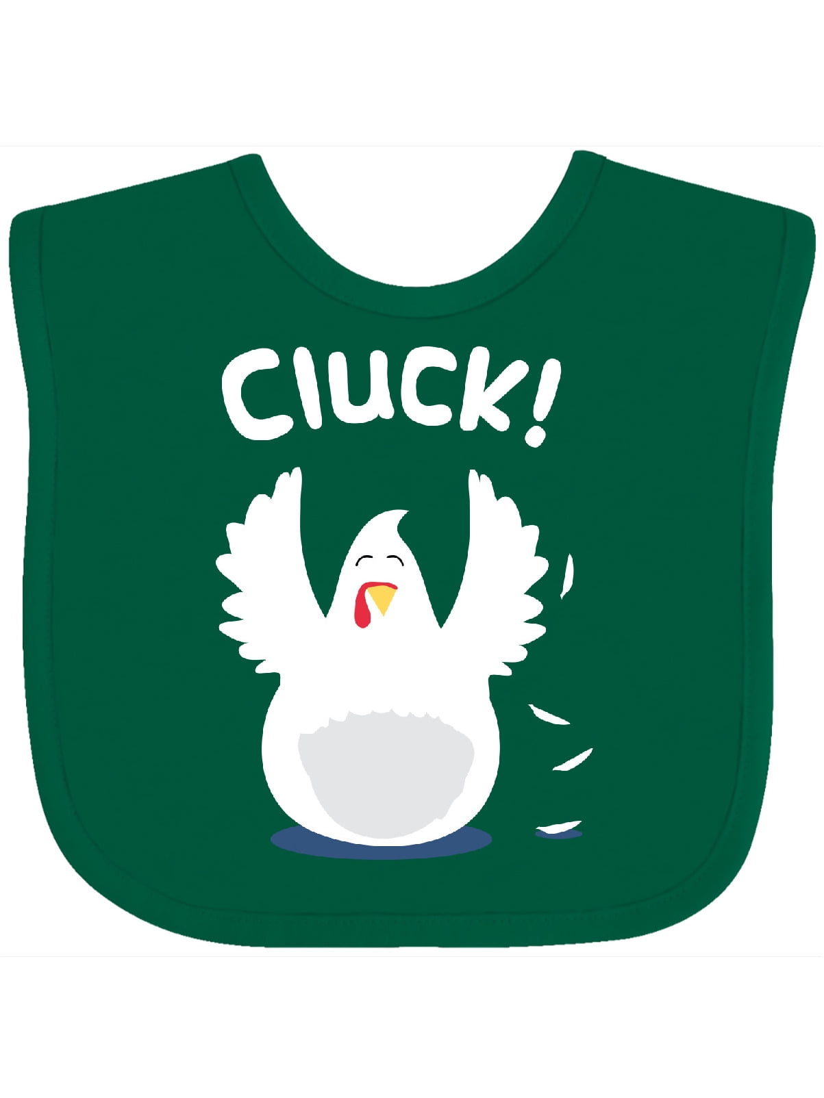 Inktastic Chicken Barnyard Farm Cluck Boys or Girls Baby Bib - Walmart.com