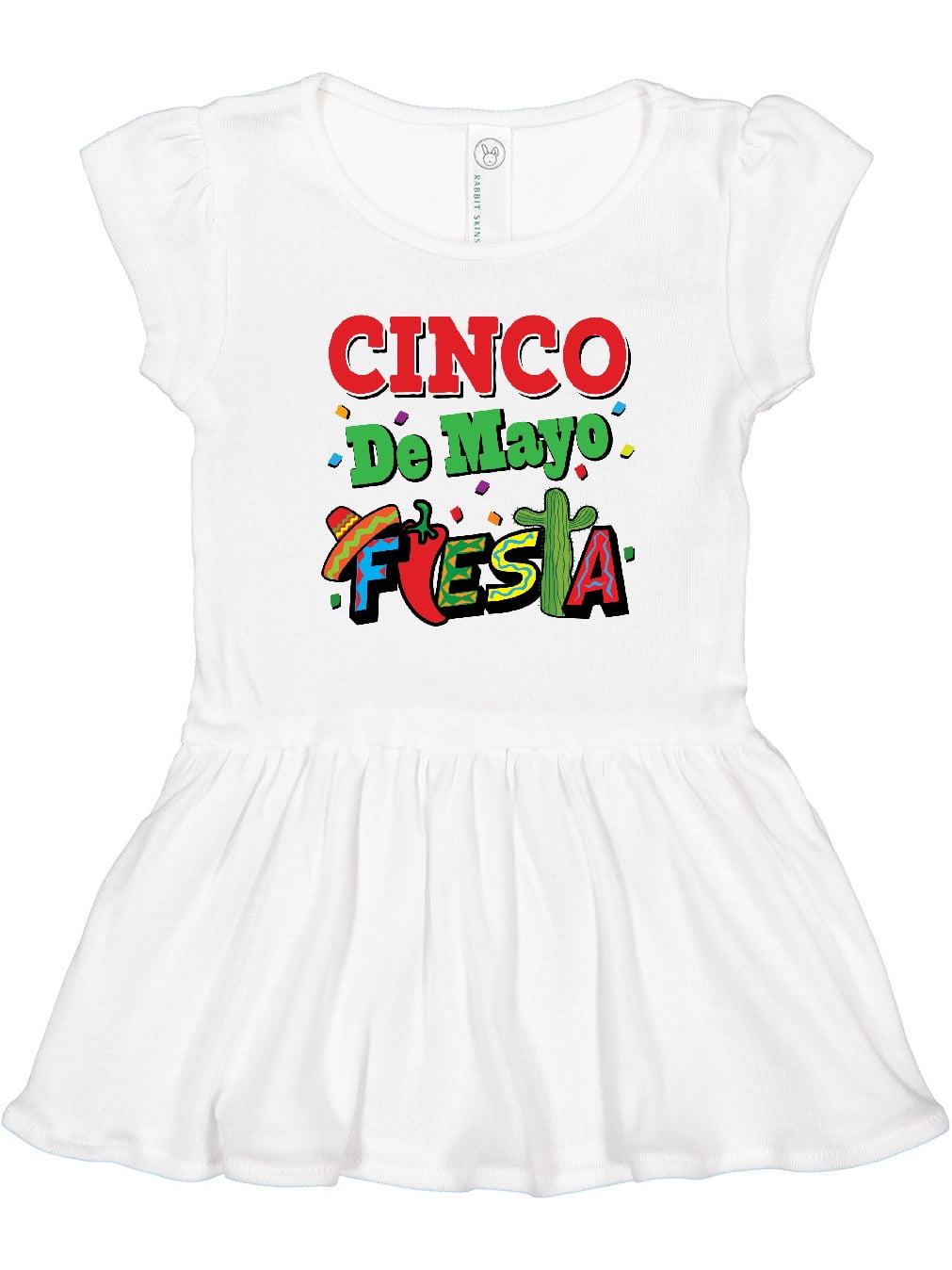 Inktastic Cinco de Mayo Fiesta Party Girls Toddler Dress - Walmart.com