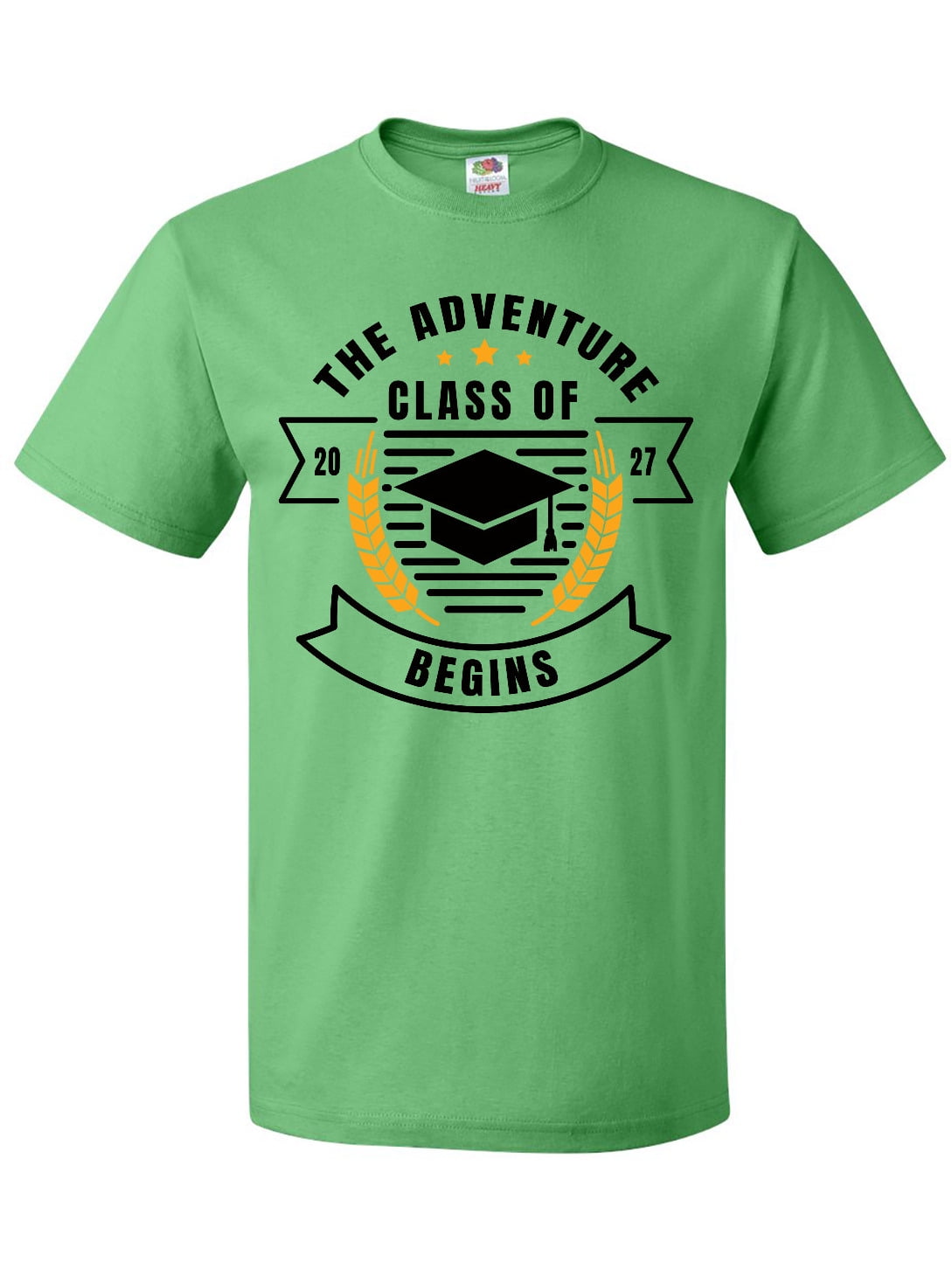 Inktastic Class of 2027 the Adventure Begins with Graduation Cap T ...